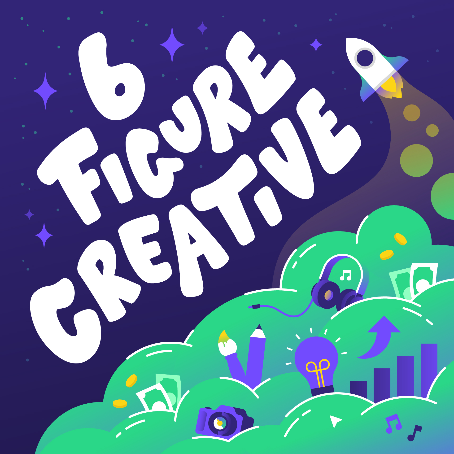 6 Figure Creative Podcast - 6figurecreative.com